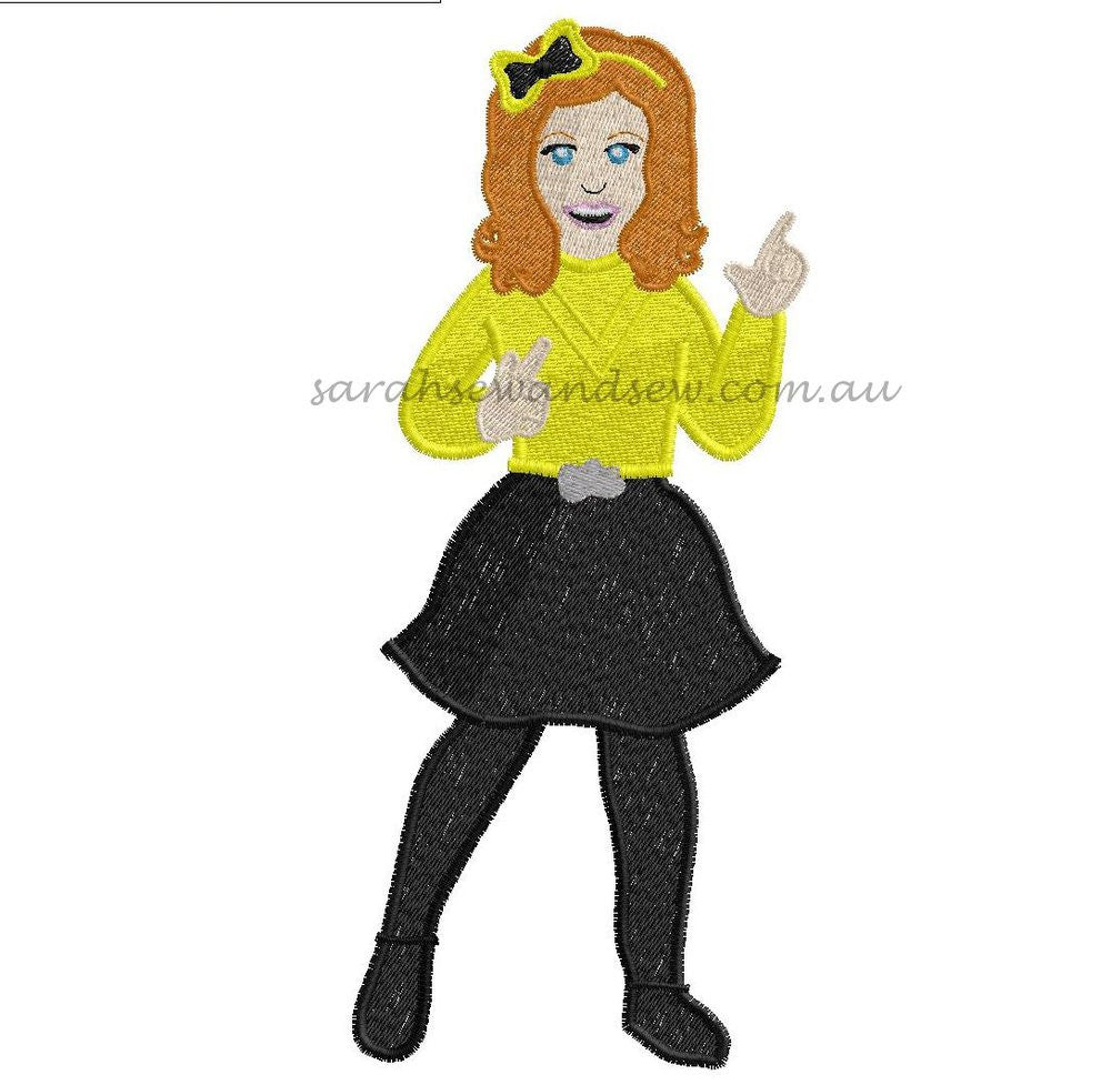 Emma Embroidery Design - Sarah Sew and Sew