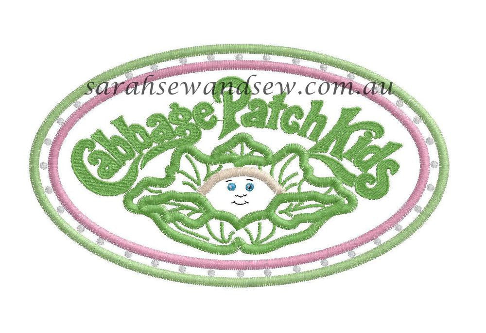 Cabbage Patch Kids Logo A Few Of My Soft Sculpture CabbagePatch Kids